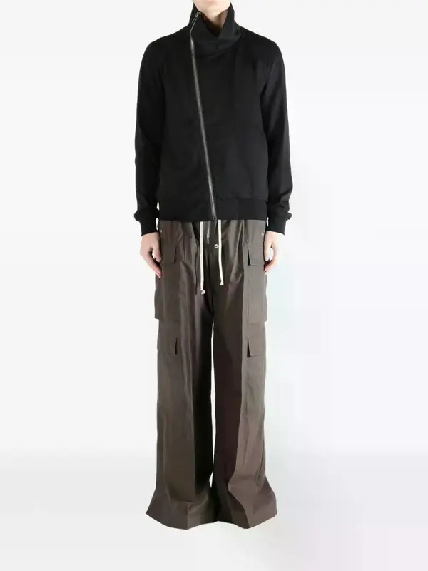 Rick Owens Funnel-neck Zip-up Jacket