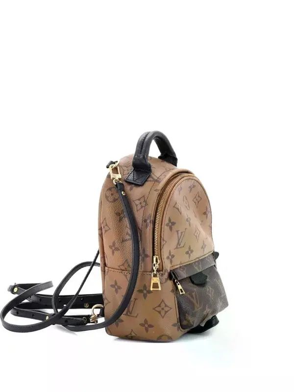 LOUIS VUITTON Palm Springs Mini Backpack Reverse Monogram Canvas