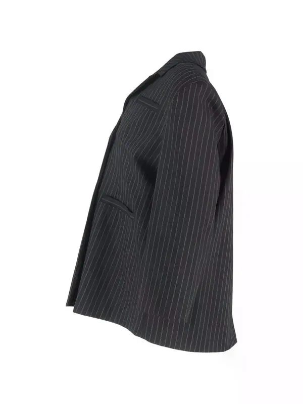 GANNI Pinstriped Blazer