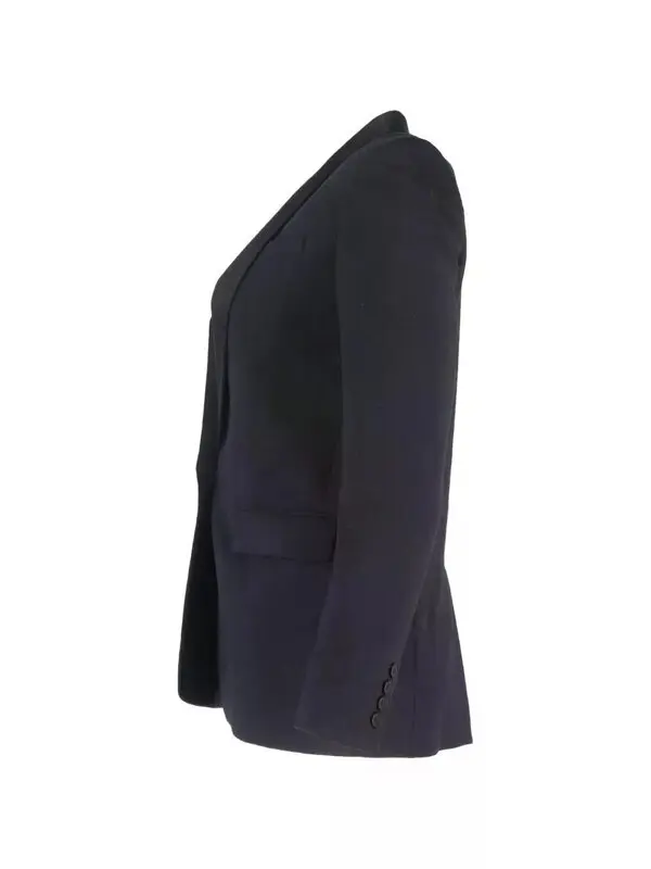 Maje Single-button Shawl-collar Blazer