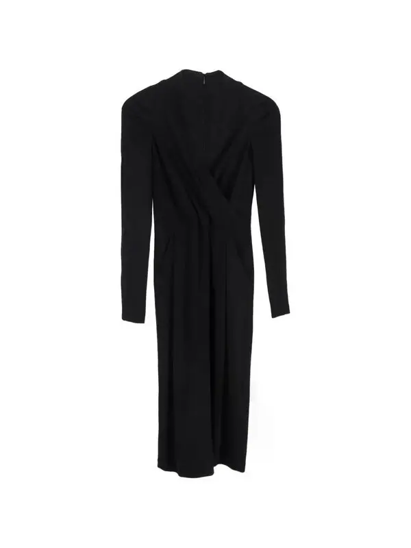 Emporio Armani Long-sleeve Midi Dress