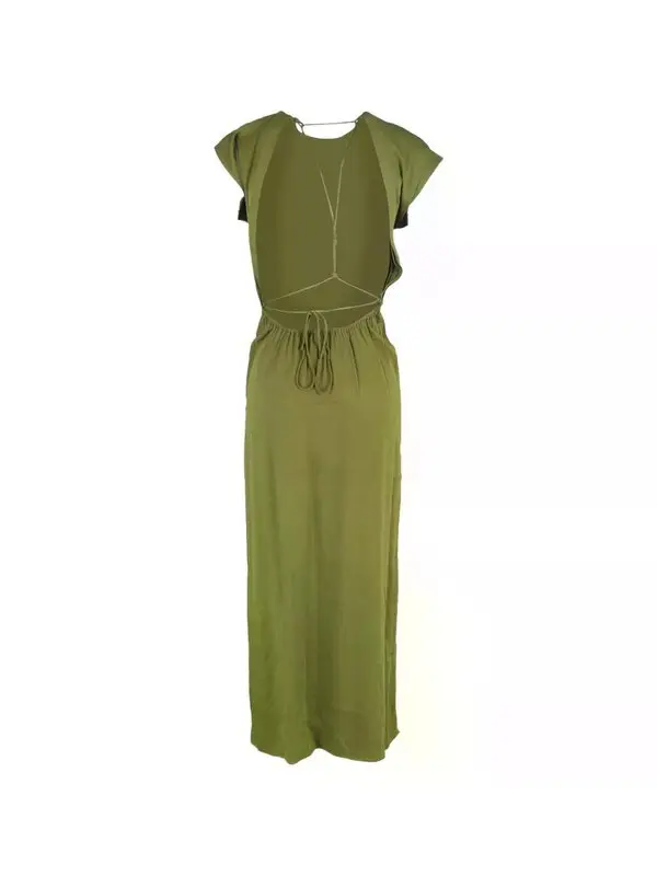 Christopher Esber Cap-sleeve Backless Maxi Dress