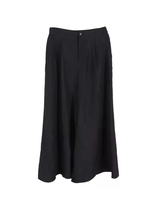 Yohji Yamamoto Flared Midi Skirt
