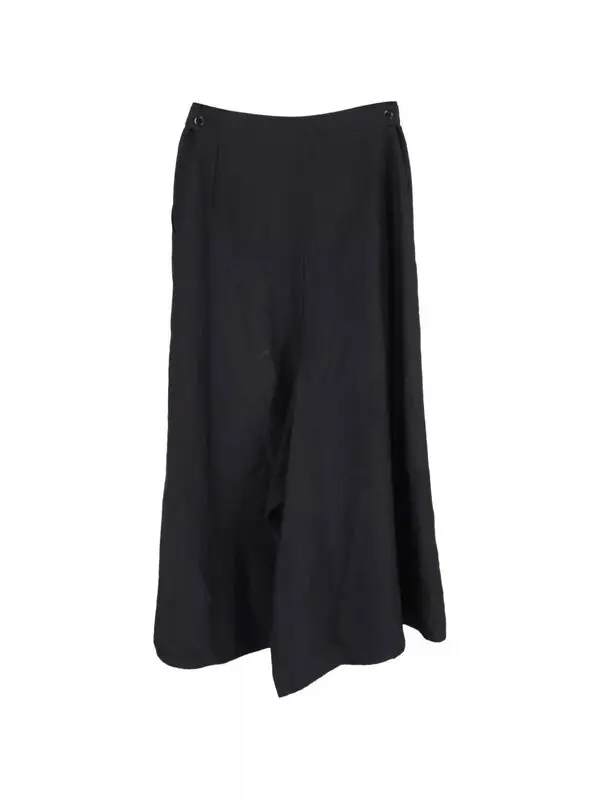 Yohji Yamamoto Flared Midi Skirt