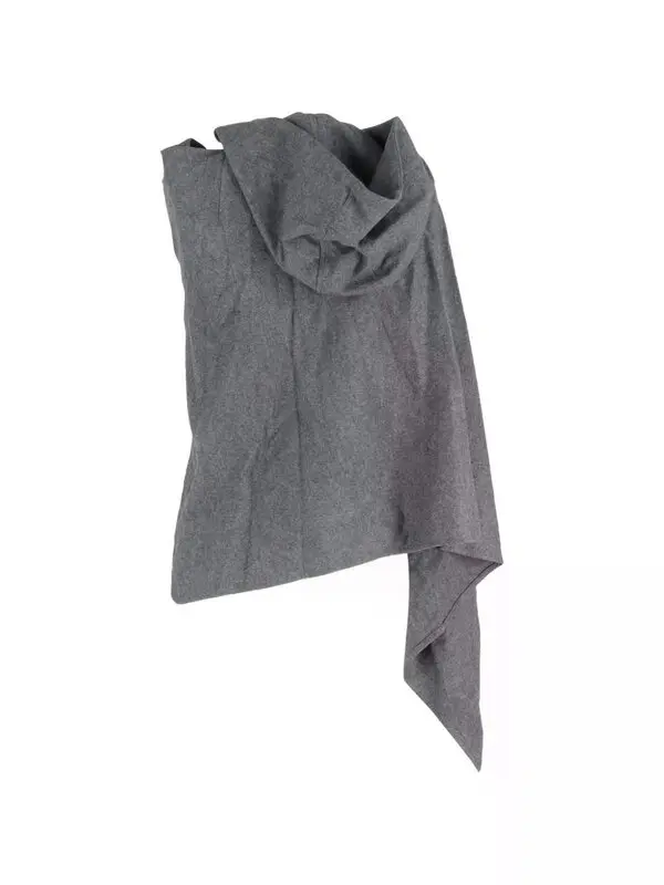 Yohji Yamamoto Hooded Wool Cape
