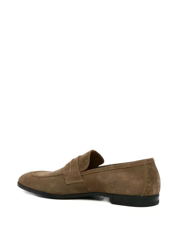 TOM FORD Suede Loafers - Brown