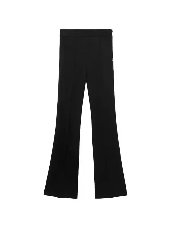 Helmut Lang Zip-detail Flared Trousers