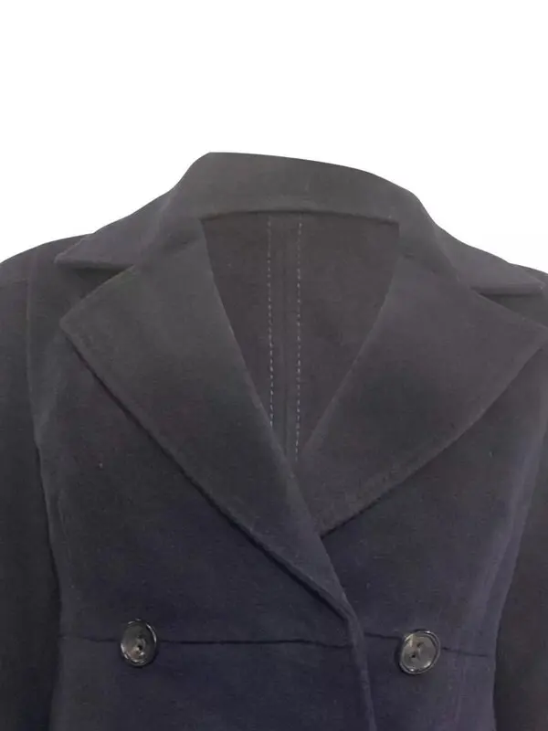 Max Mara Double-breasted Virgin-wool Pea Coat