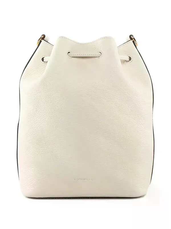 COCCINELLE Pocket Drawstring Bucket Bag