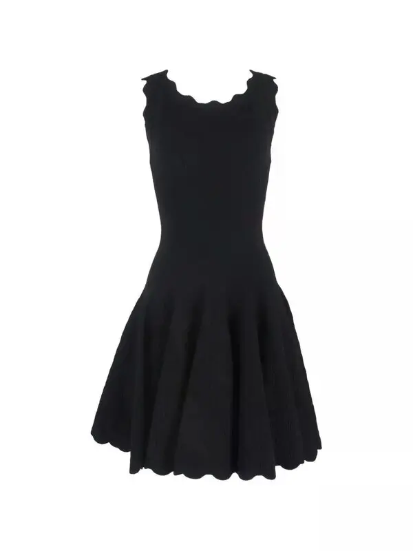 Alaïa Scalloped Mini Dress