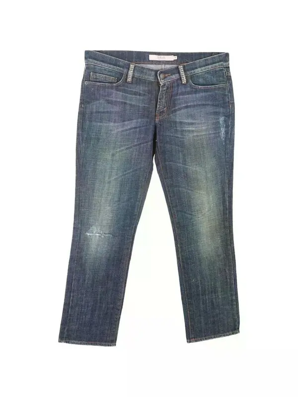 Valentino Garavani Distressed Denim Jeans