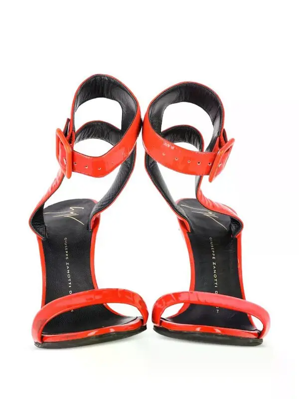 GIUSEPPE ZANOTTI Leather Strap Sandals