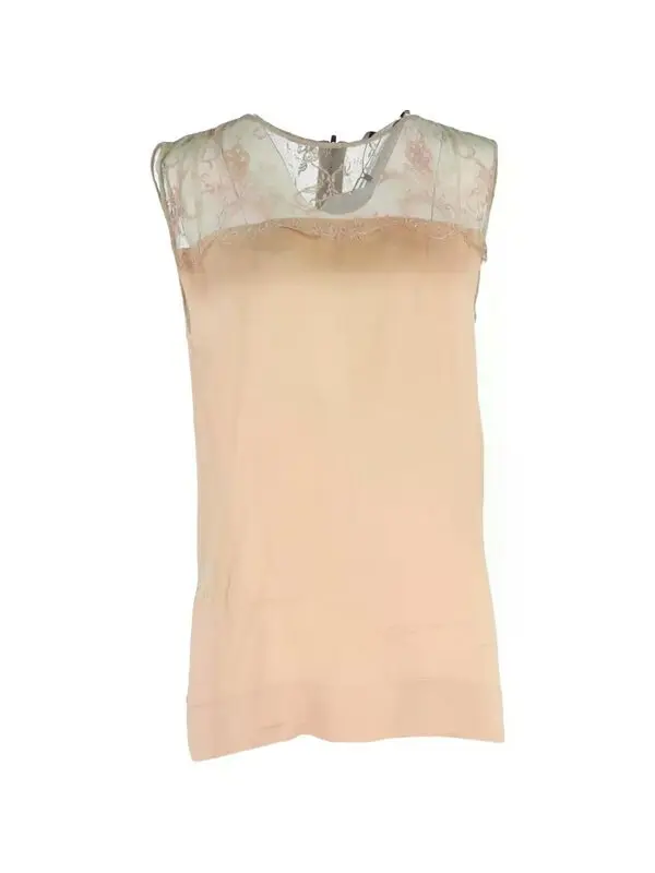 Stella McCartney Sleeveless Top With Lace Detail