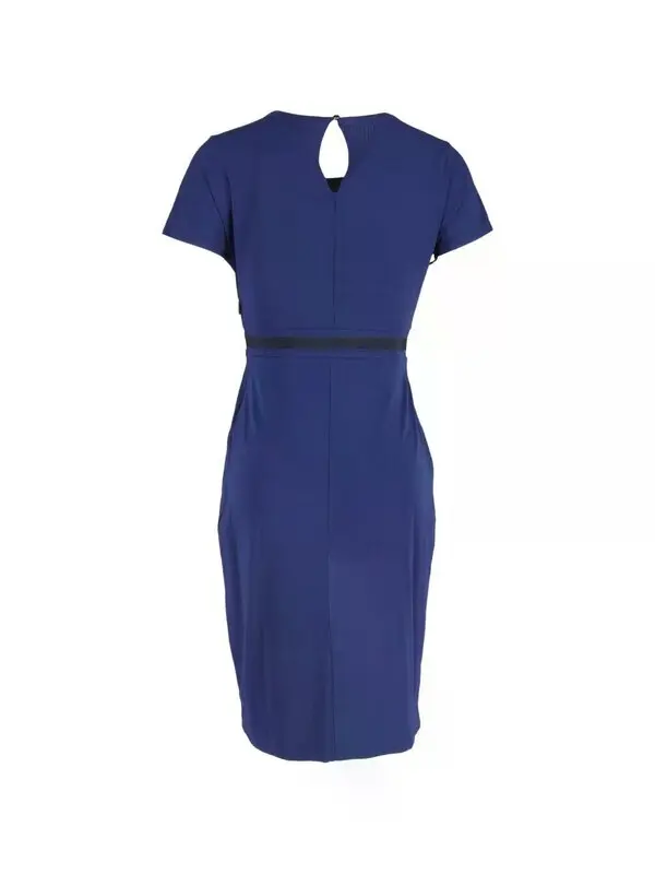 Max Mara Gathered-waist Midi Dress