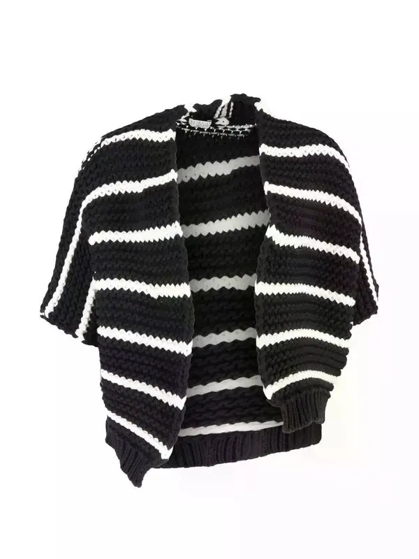 Brunello Cucinelli Striped Open Cardigan
