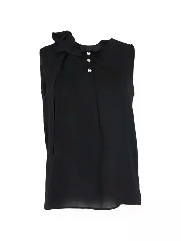 Miu Miu Embellished Sleeveless Blouse