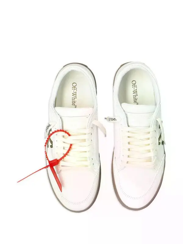 Off-White Arrow-appliqué Leather Sneakers