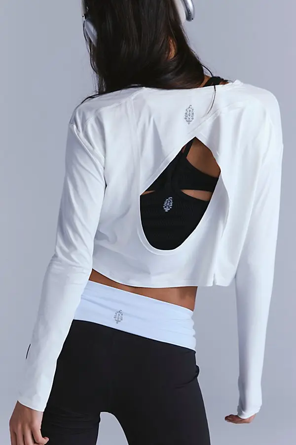 Free People Ultra-light Infinity Layer Top - White