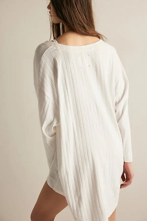 Free People End Game Sleep Tee - Sugar Swizzle