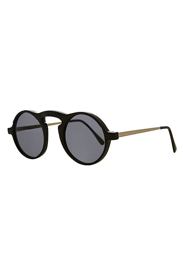 SUNGLASS MUSEUM Vintage Dane Sunglasses - Black