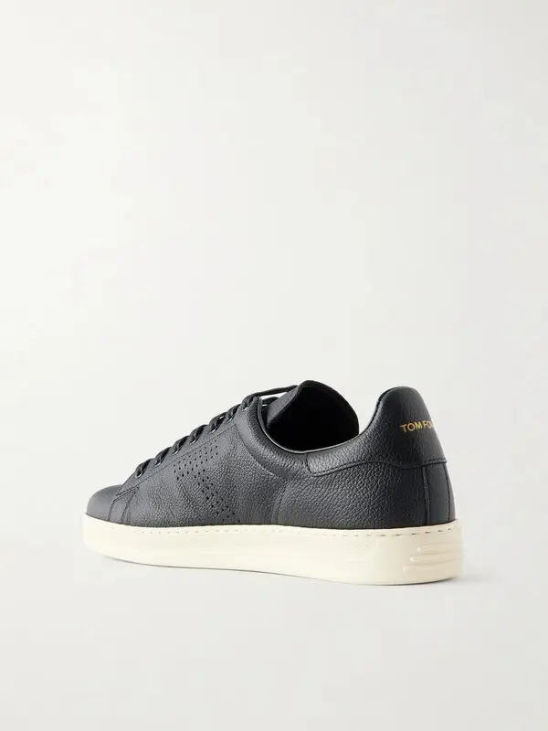 TOM FORD Warwick Full-grain Leather Sneakers