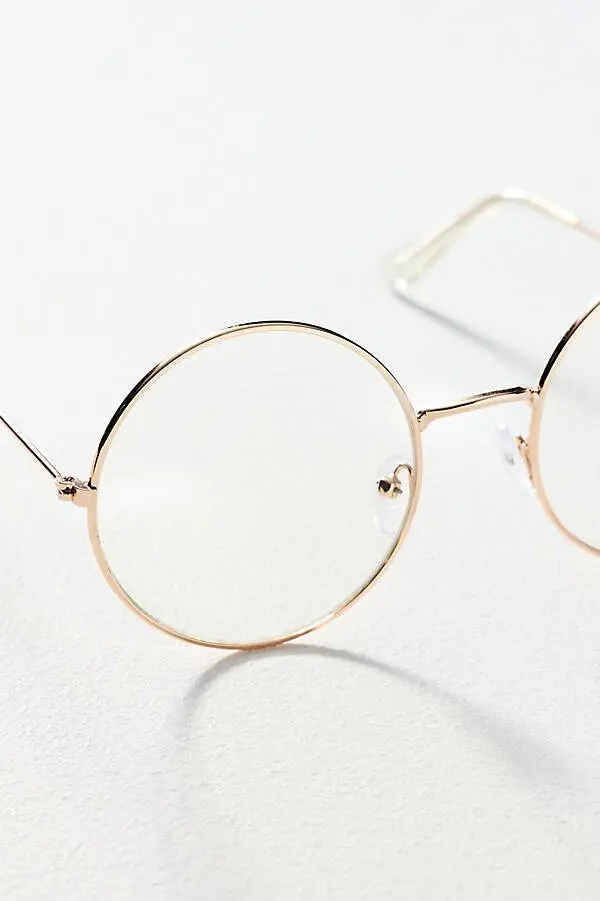 EYEKING Circle Metal Readers