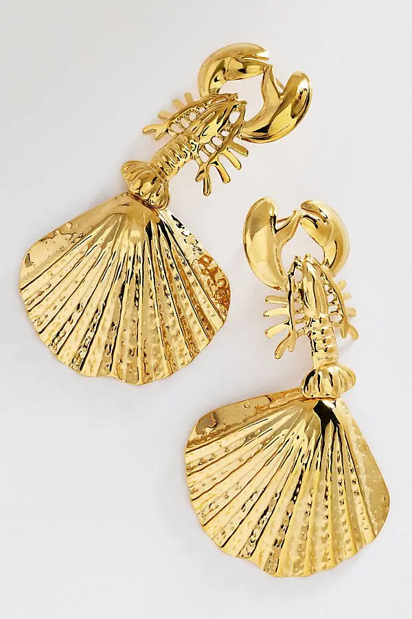 EN CAVALE Porto Bravo Earrings - Gold