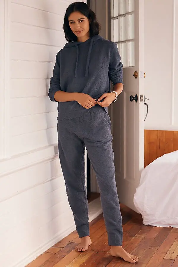 Eberjey Long-sleeve Hoodie - Carbon