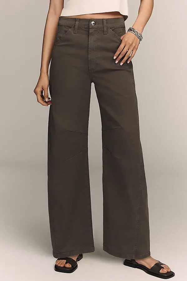 Joe's Jeans Bowie Wide Leg Pants - Ivy