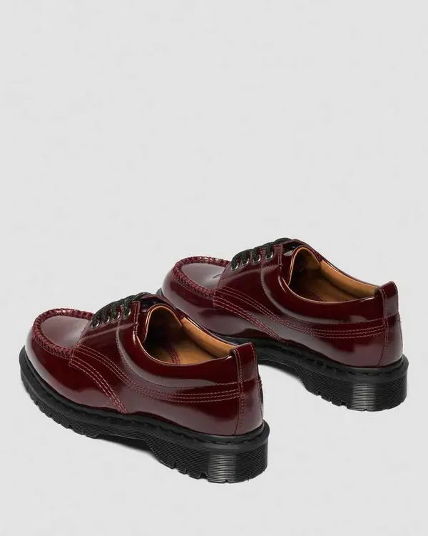 Dr. Martens Lowell Lacque Moc Toe Shoes