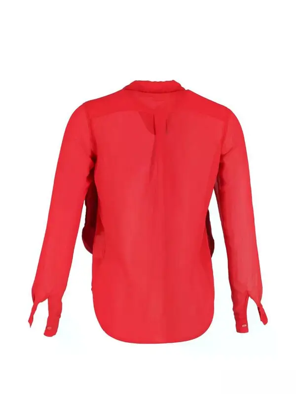 Comme Des Garçons Frilled Button-up Shirt