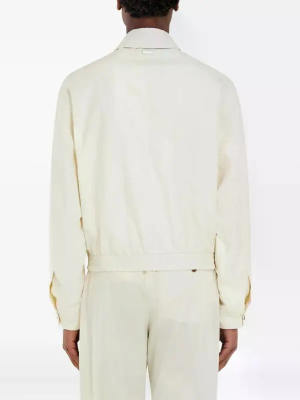 FERRAGAMO Zipped Linen Jacket