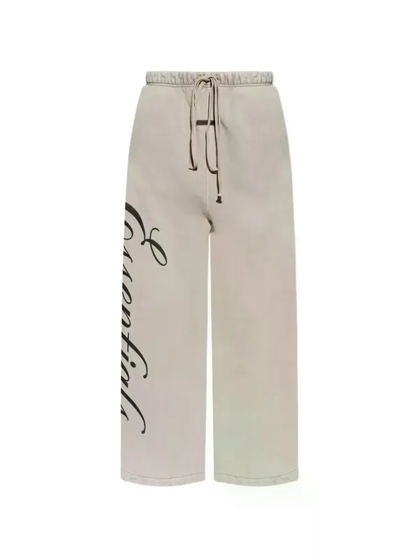 Fear Of God Logo-print Track Pants - Grey