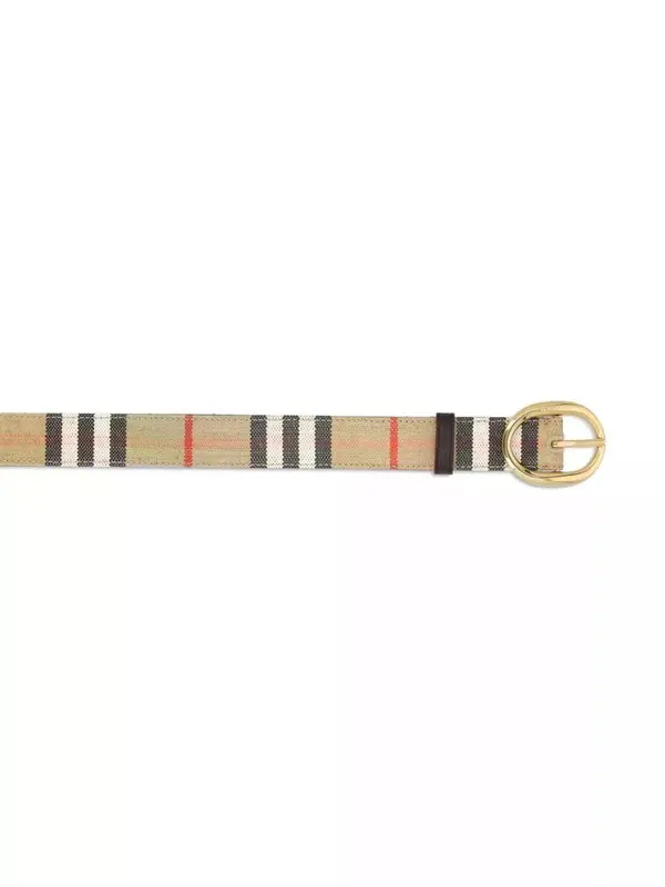Burberry Reversible Check Bloomsbury Belt