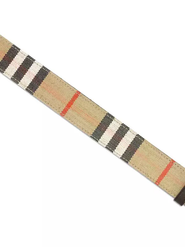 Burberry Reversible Check Bloomsbury Belt