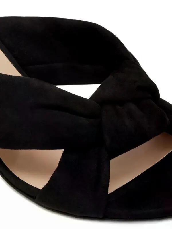 STUART WEITZMAN Knotted Heeled Sandals