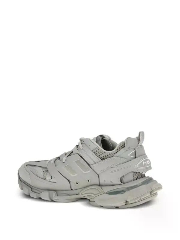 Balenciaga Cutout Track Sneakers - Grey