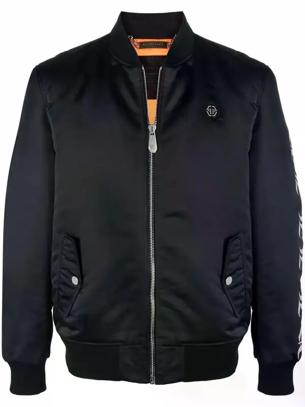 Philipp Plein Logo-print Bomber Jacket