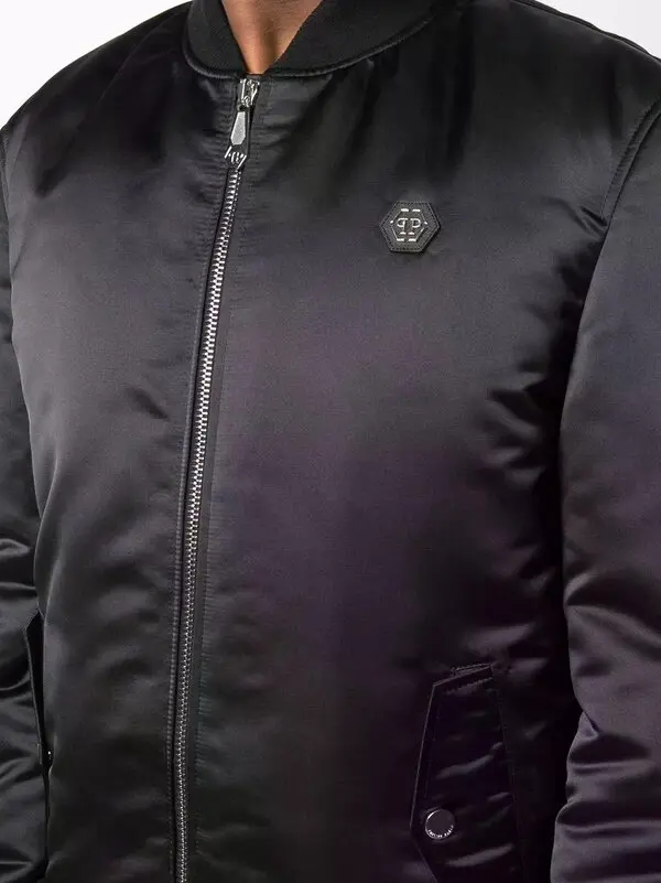 Philipp Plein Logo-print Bomber Jacket