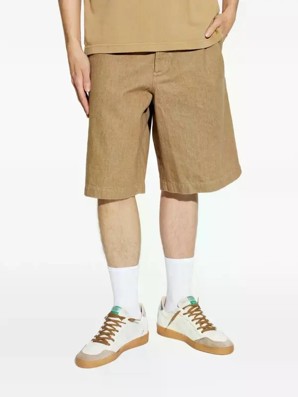 Jacquemus Buttoned Denim Shorts - Brown