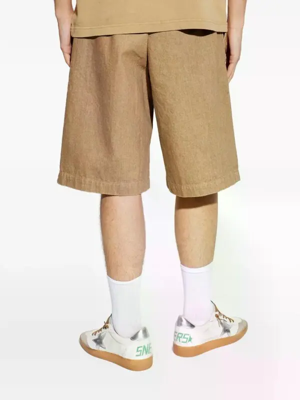 Jacquemus Buttoned Denim Shorts - Brown