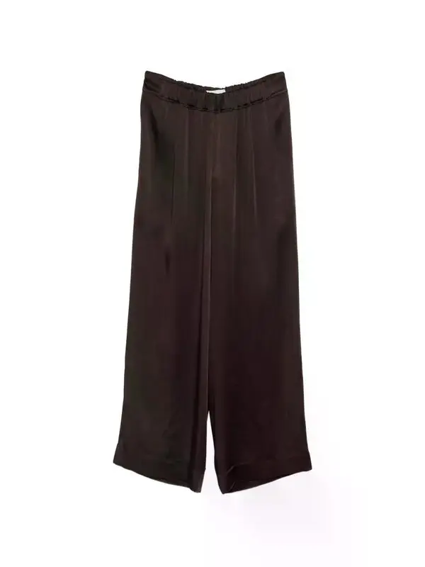 LIBEROWE Pleated Front Palazzo Trousers