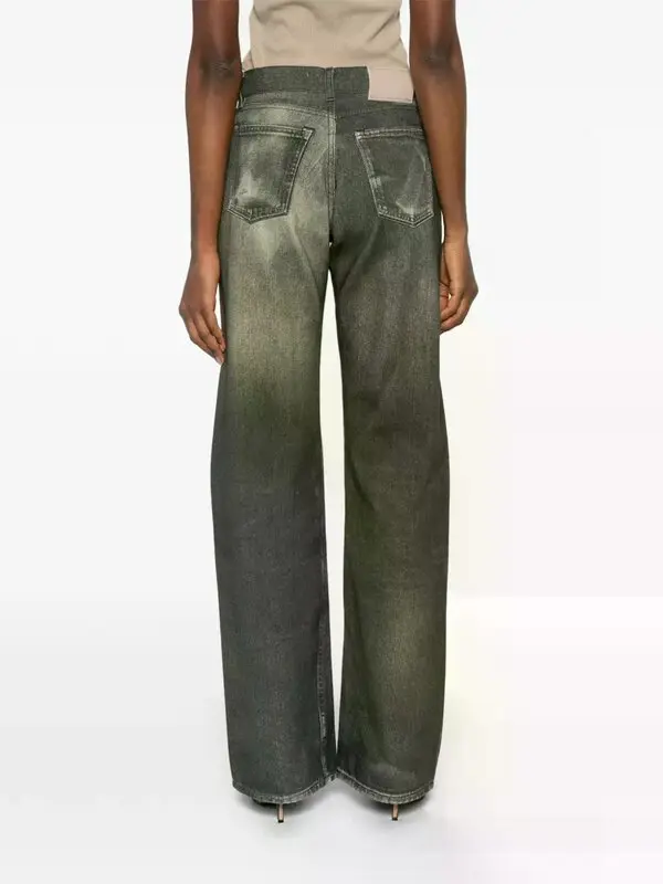Our Legacy Wata Cut Straight-leg Jeans - Grey