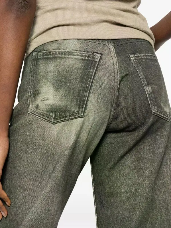 Our Legacy Wata Cut Straight-leg Jeans - Grey