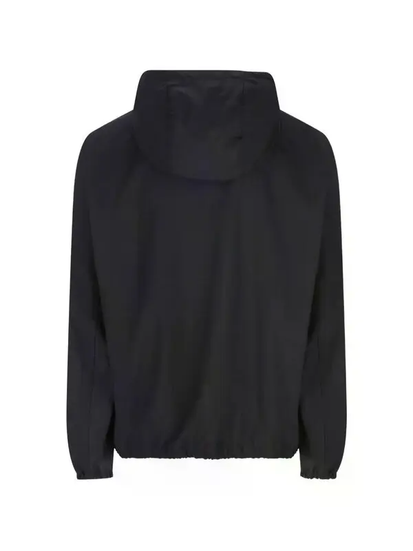 Herno Zip Hooded Jacket - Blue