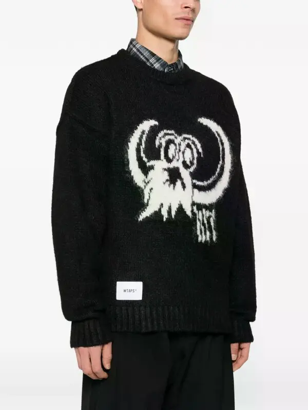WTAPS Graphic Crew-neck Sweater