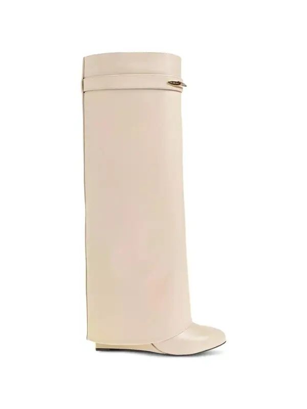 Givenchy Leather Boots - Neutrals