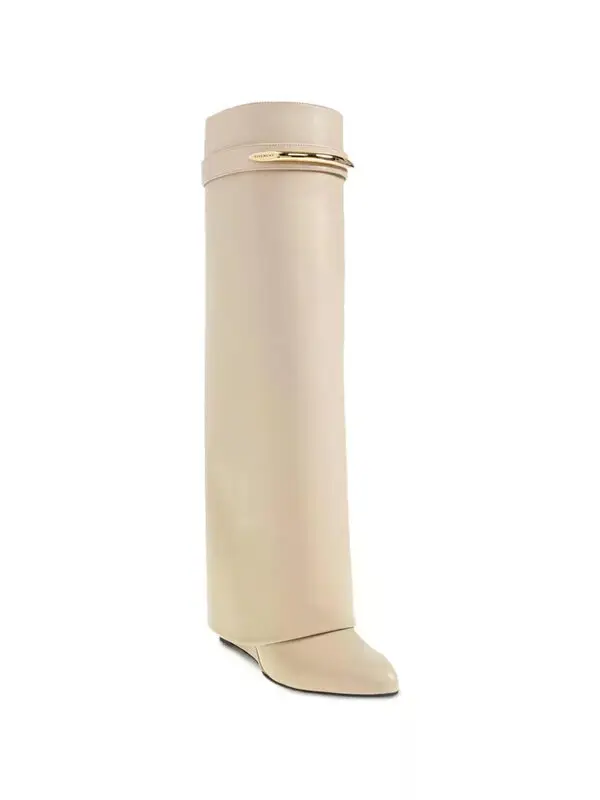 Givenchy Leather Boots - Neutrals