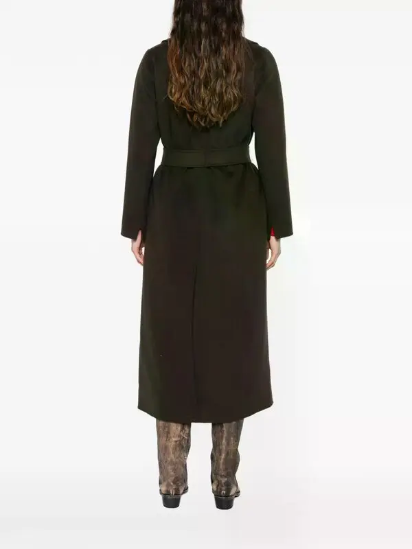 Max Mara Notched Lapel Coat - Brown