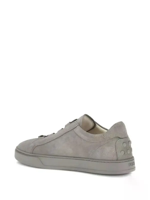 TOD'S Leather Sneakers - Grey
